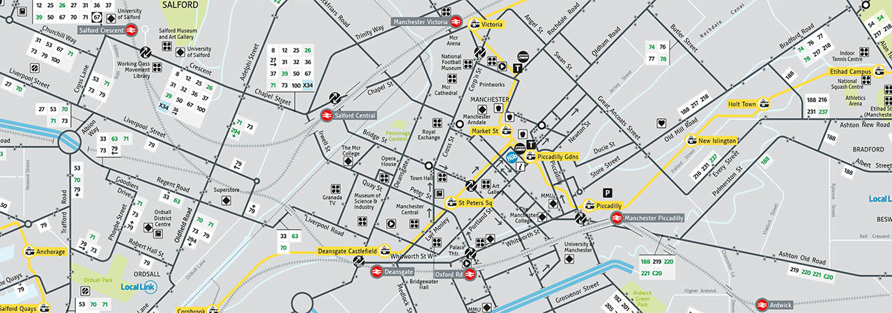 Transport Mapping for Greater Manchester - Lovell Johns