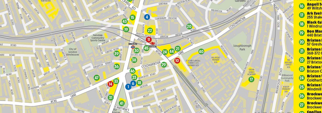 Promoting Brixton’s landmarks using mapping | The Brixton Project