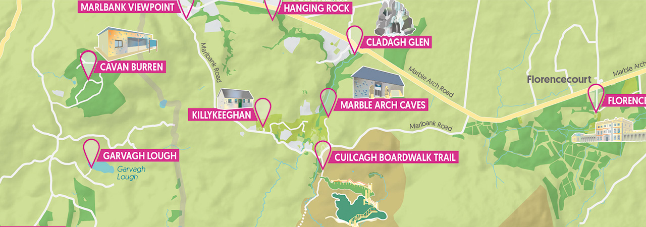 Design of a visitor map for Northern Ireland tourist attraction ...